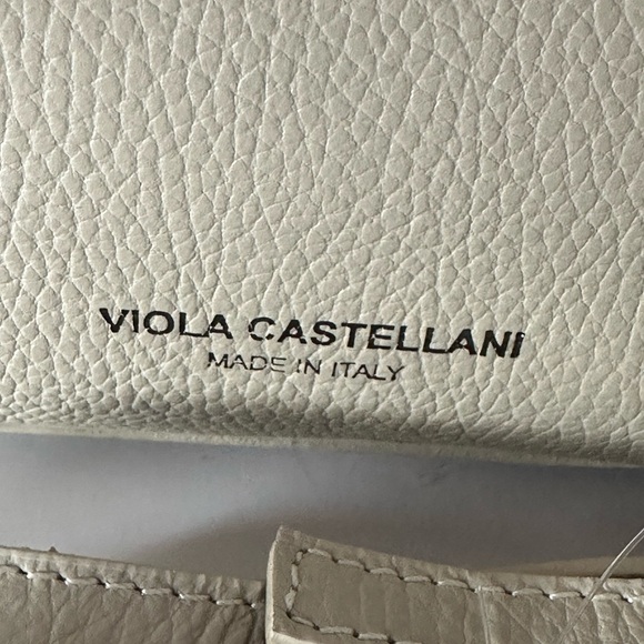 Viola Castellani | Bags | Nwt Viola Castellani Italian Blush Pebble ...